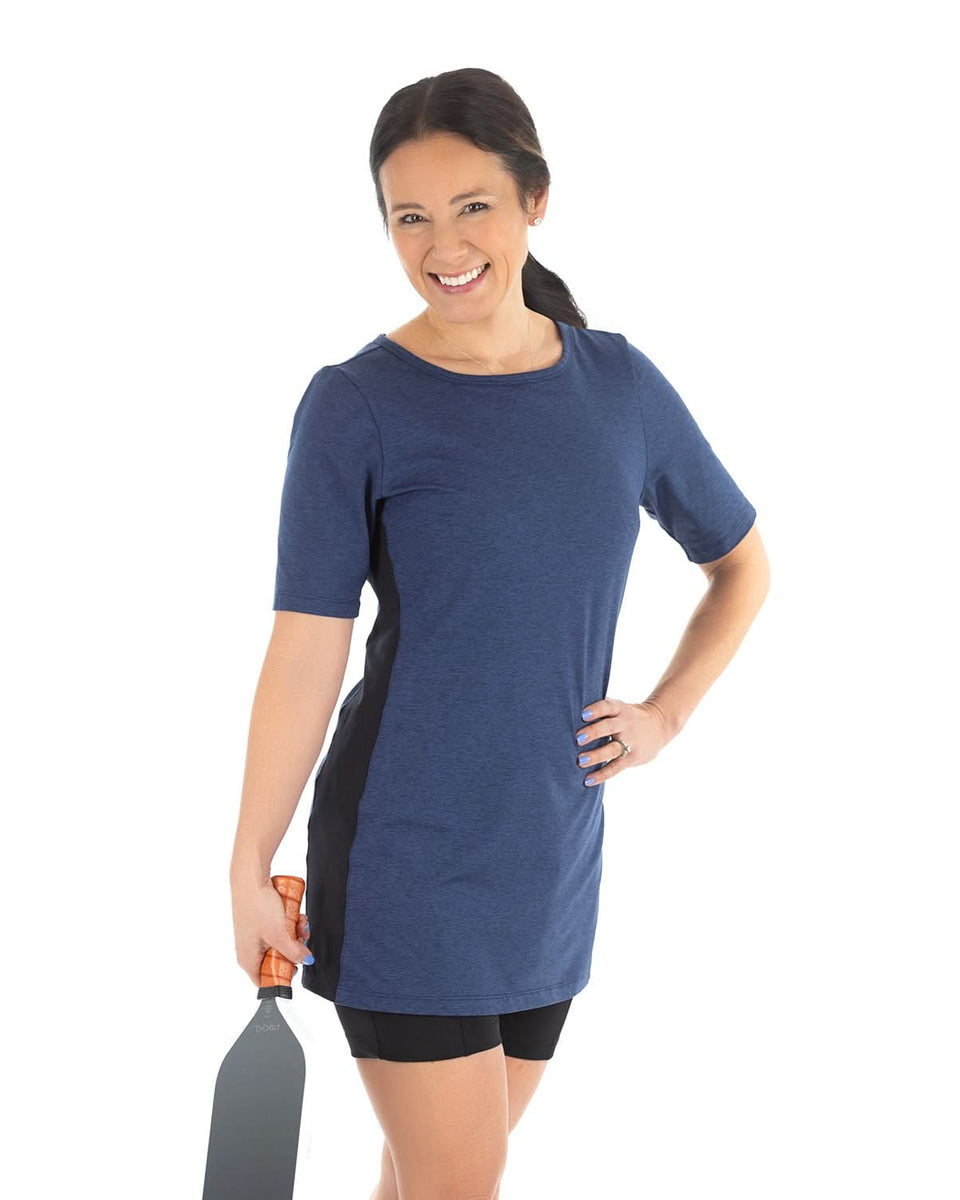 Midnight Blue | Black Tunic & Short Set – Saltie Rose